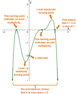 Polynomial functions - Properties, Graphs, and Examples