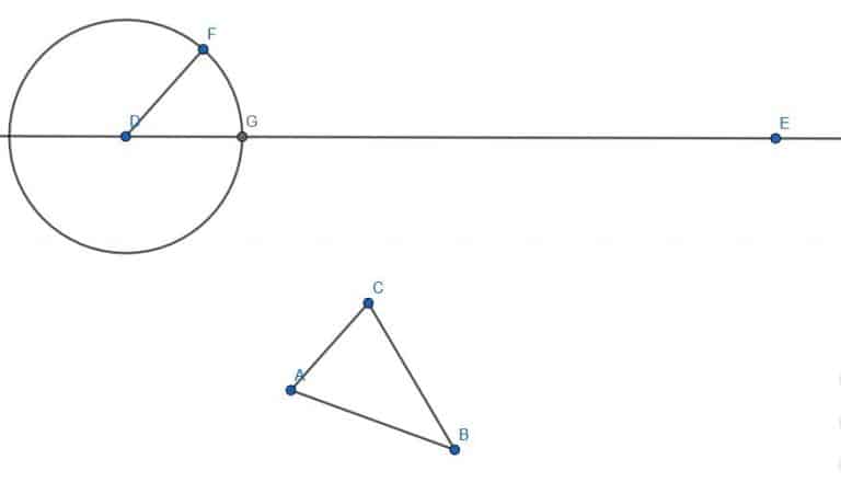 Construct a Triangle - Explanation & Examples
