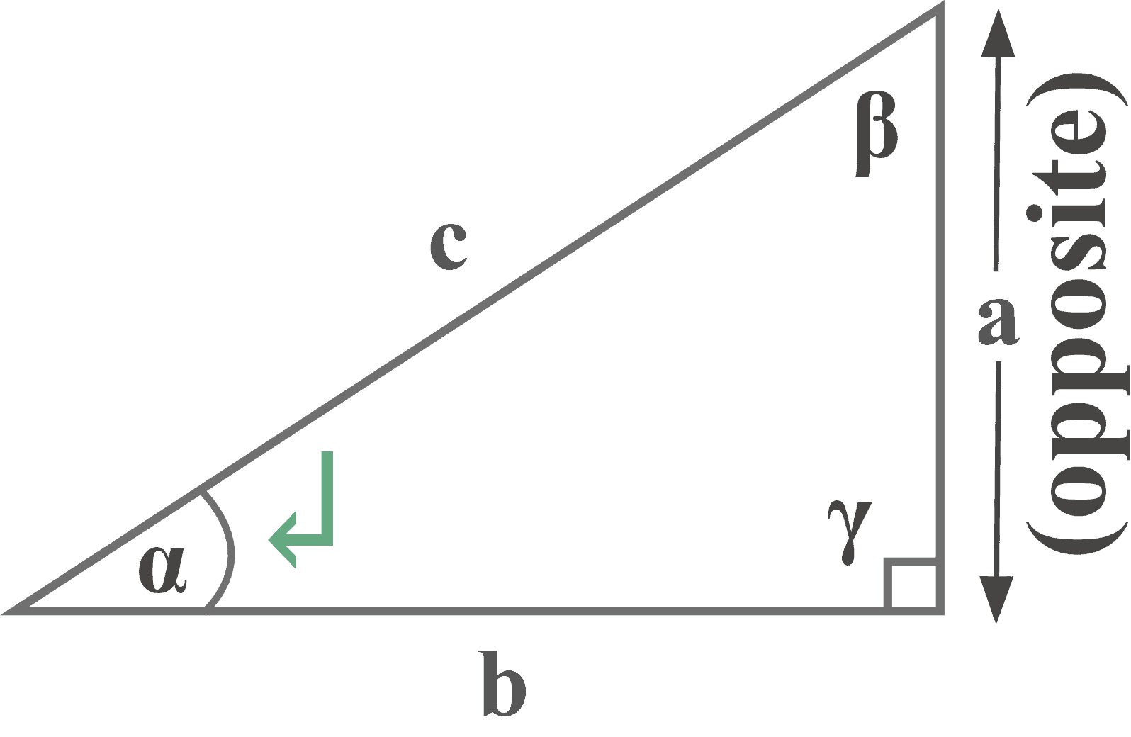 Opposite adjacent hypotenuse – Explanation & Examples