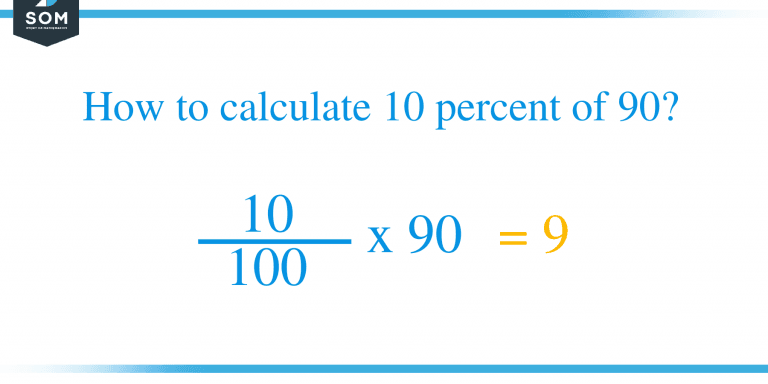 What Is 10 Percent of 90 + Solution with Free Steps