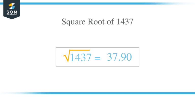Square Root of 1437+ Solution With Free Steps