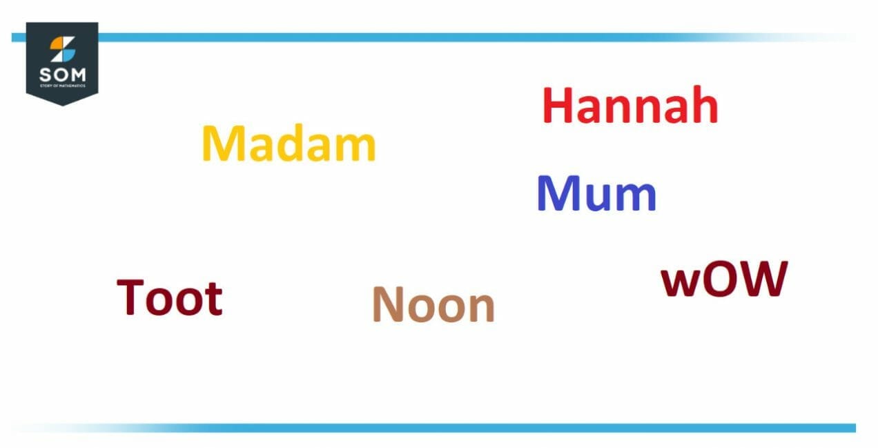 Palindromic Numbers Definition And Meaning