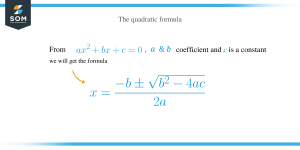 Completing the Square – Explanation & Examples