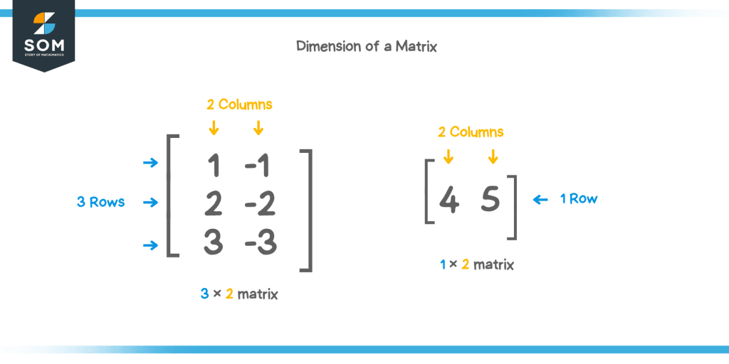 Dimension of a matrix - Explanation & Examples