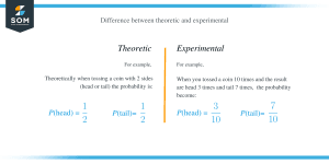 Experimental Probability - Explanation & Examples