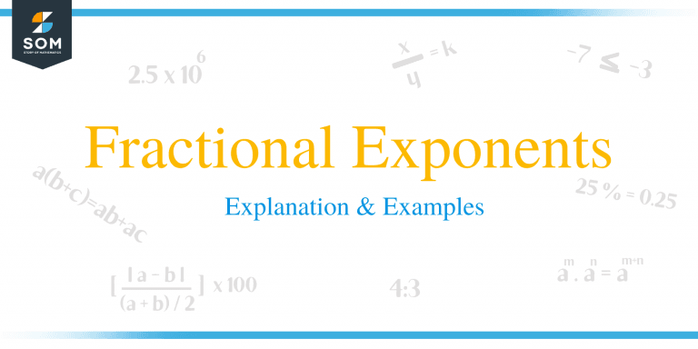 Fractional Exponents – Explanation & Examples