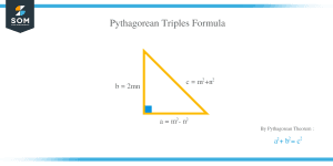 Pythagorean Triples – Explanation & Examples