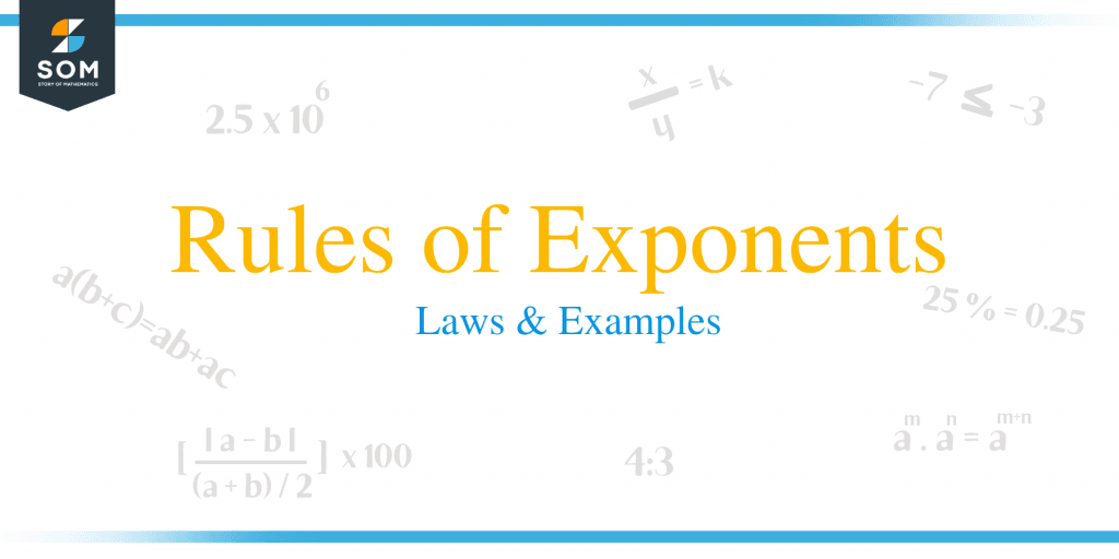 Rules of Exponents – Laws & Examples