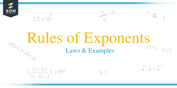 Rules of Exponents – Laws & Examples