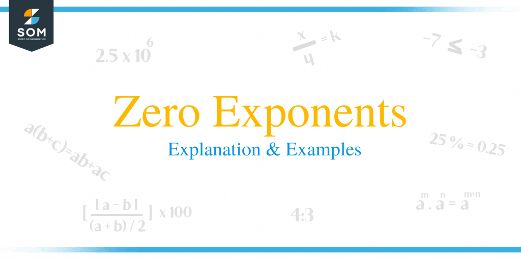 Zero Exponents Explanation Examples