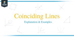Coinciding Lines (Explanation and Everything You Need to Know)