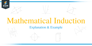 Mathematical induction - Explanation and Example